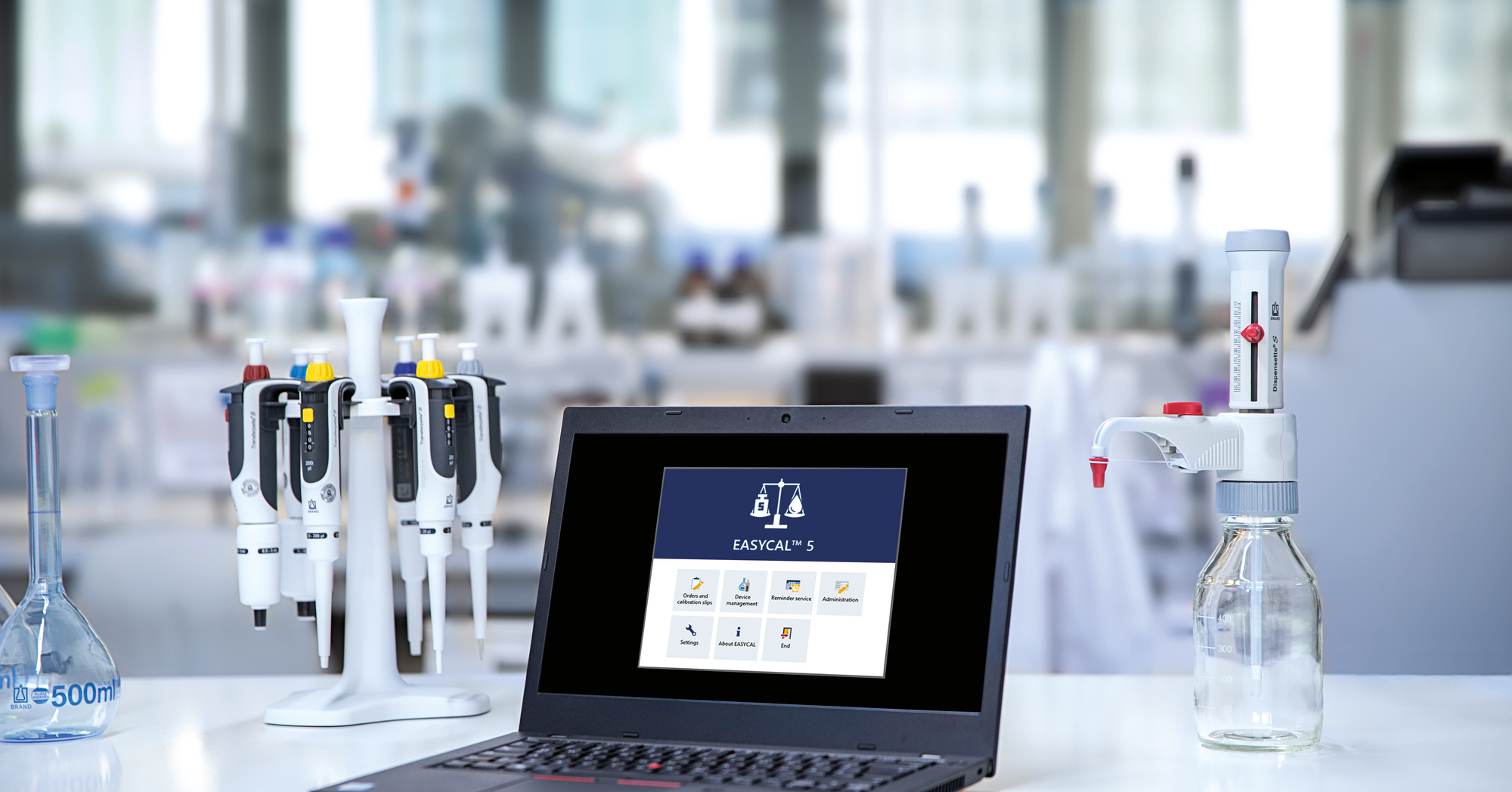 Software für Ihre Liquid Handling Geräte | BRAND